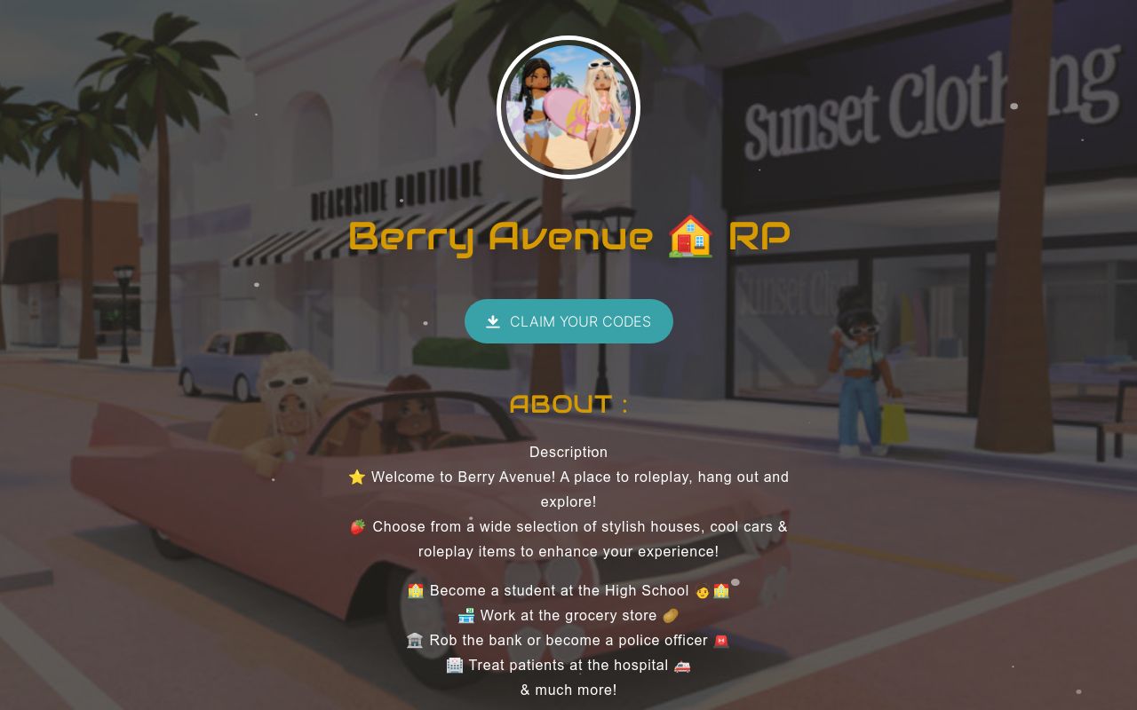Berry Avenue 🏠 RP